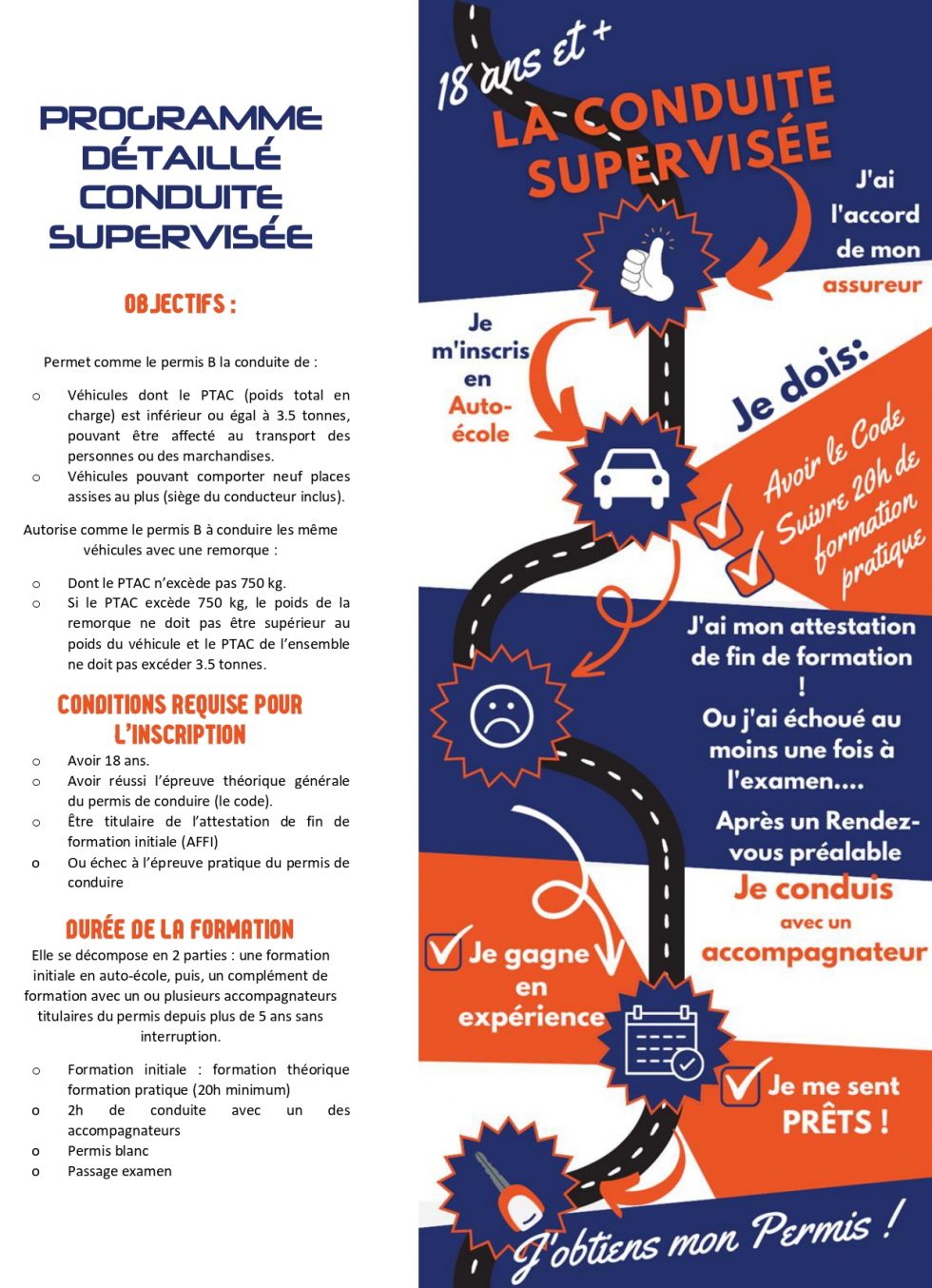 Formation Conduite Supervisée | Mdriving